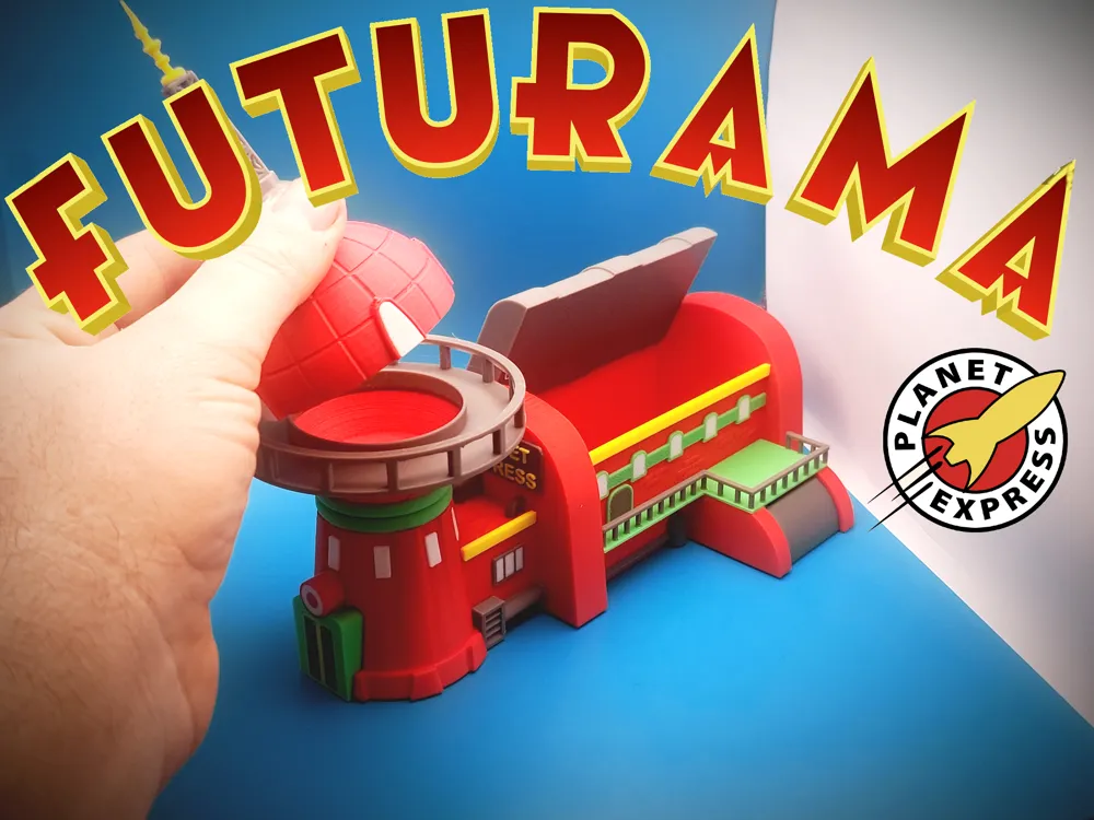FUTURAMA BOX - PLANET EXPRESS by Savy Maker MakerWorld: Download Free ...