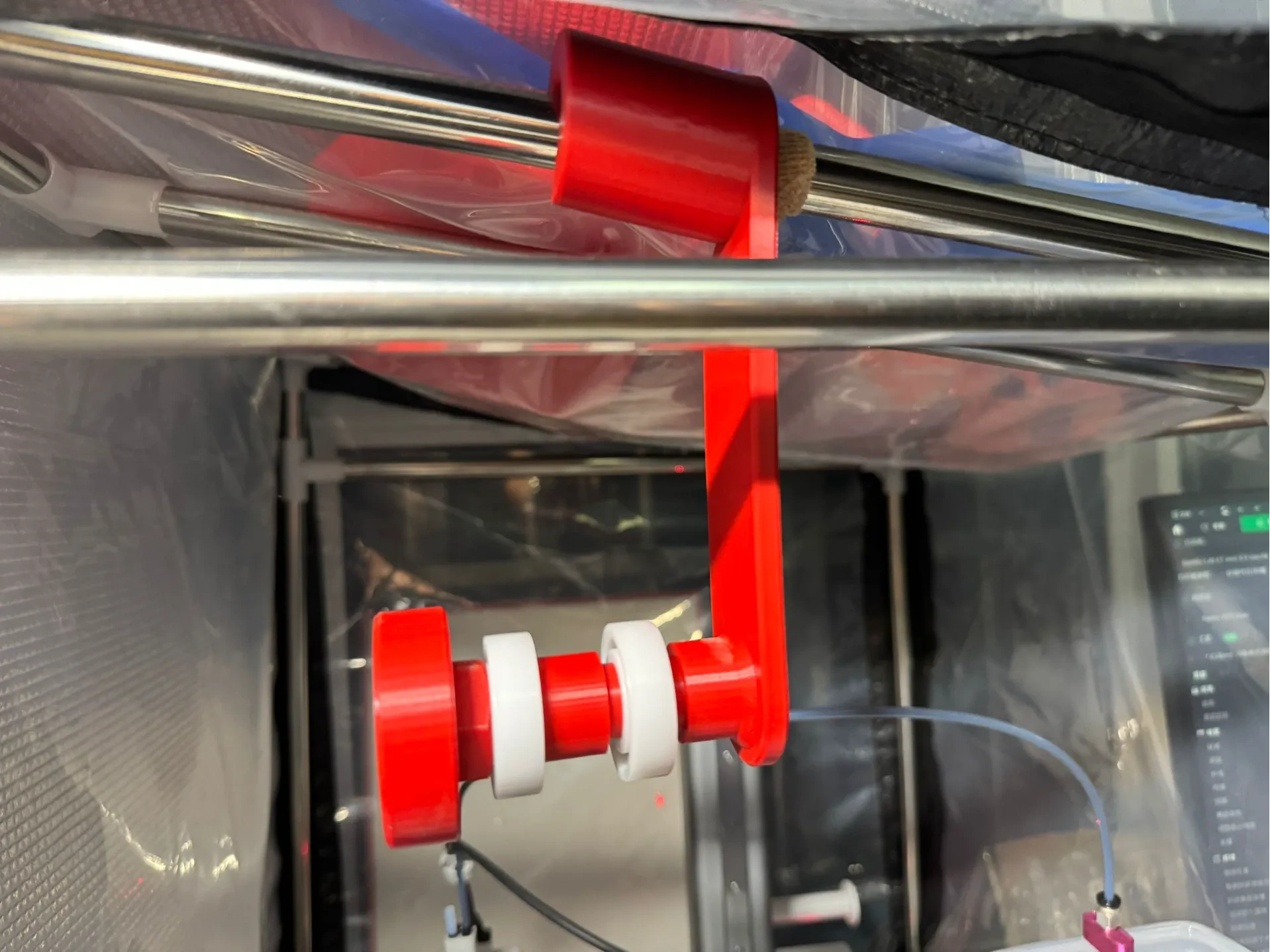 Filament hanger with bearings, ultra-low friction, suitable for 200g ...