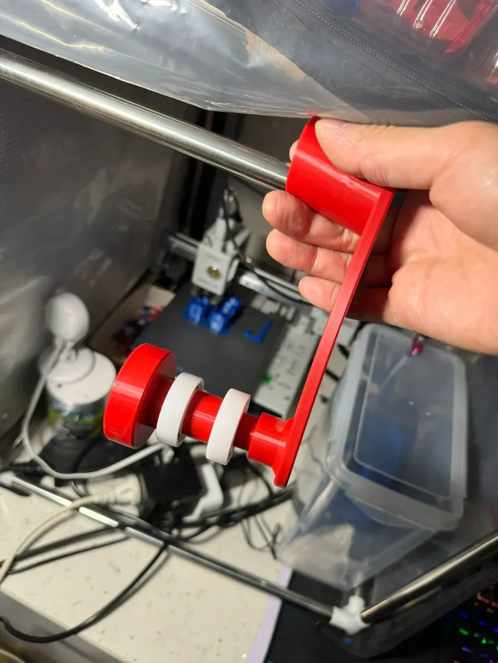 Filament hanger with bearings, ultra-low friction, suitable for 200g ...