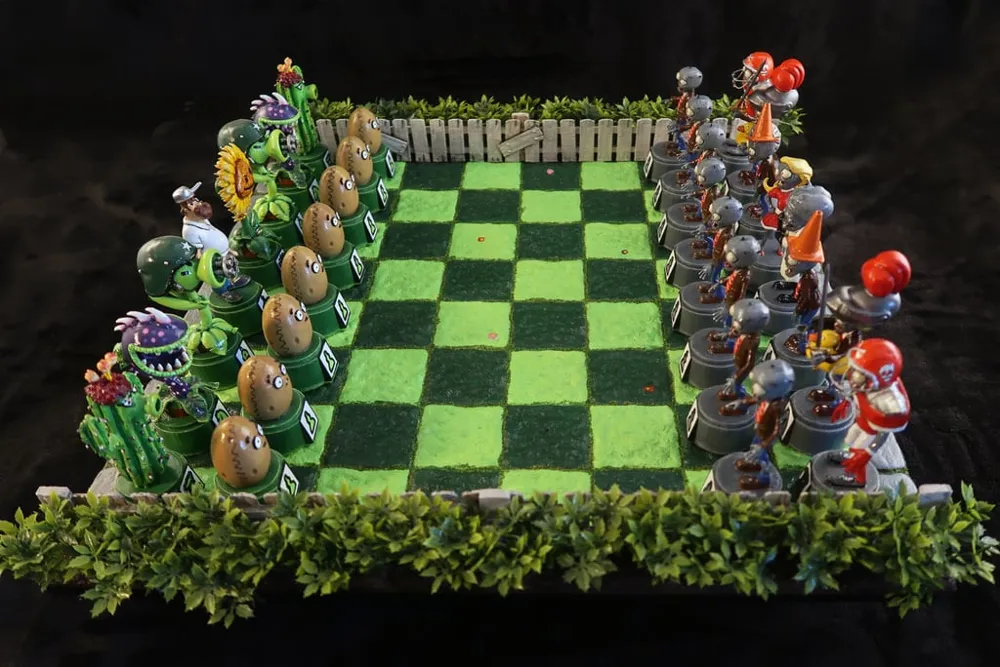 PLANTS VS ZOMBIES chess game by lucavid04 MakerWorld: Download Free 3D ...