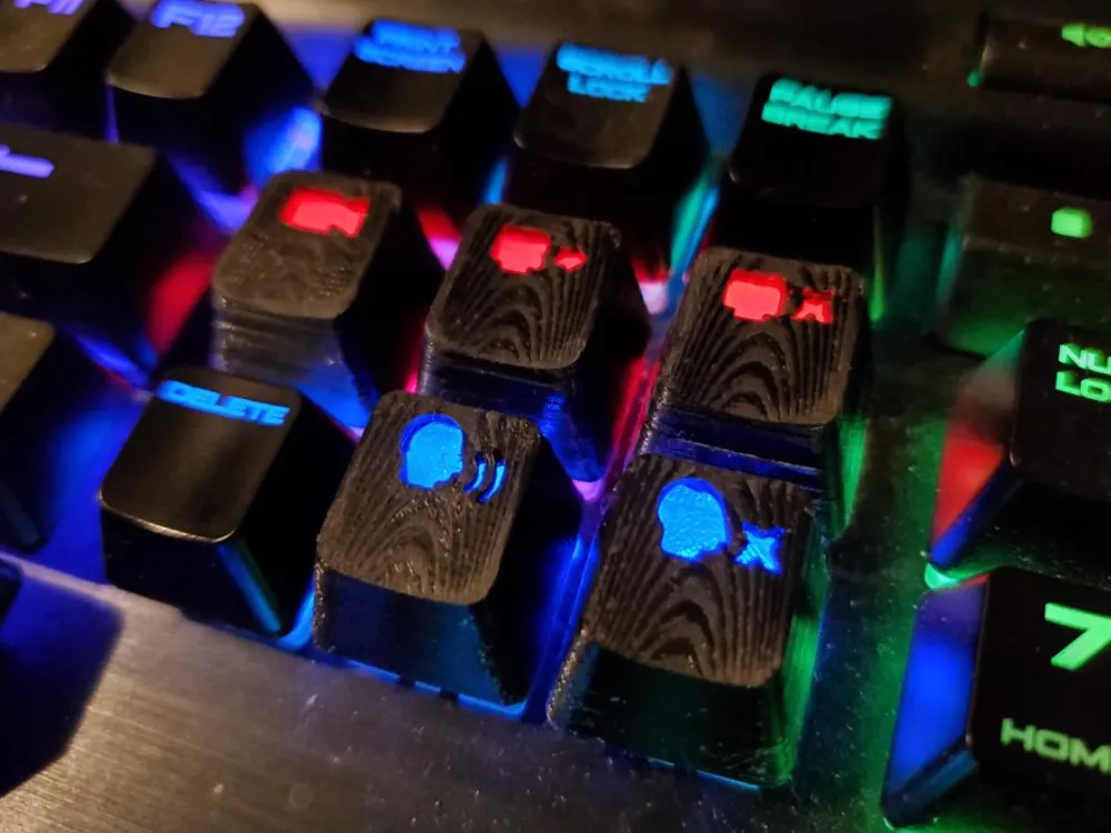 Key cap for mechanical RGB keyboards by Make it work. MakerWorld ...