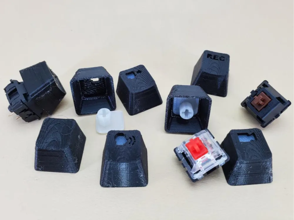 Key cap for mechanical RGB keyboards by Make it work. MakerWorld ...