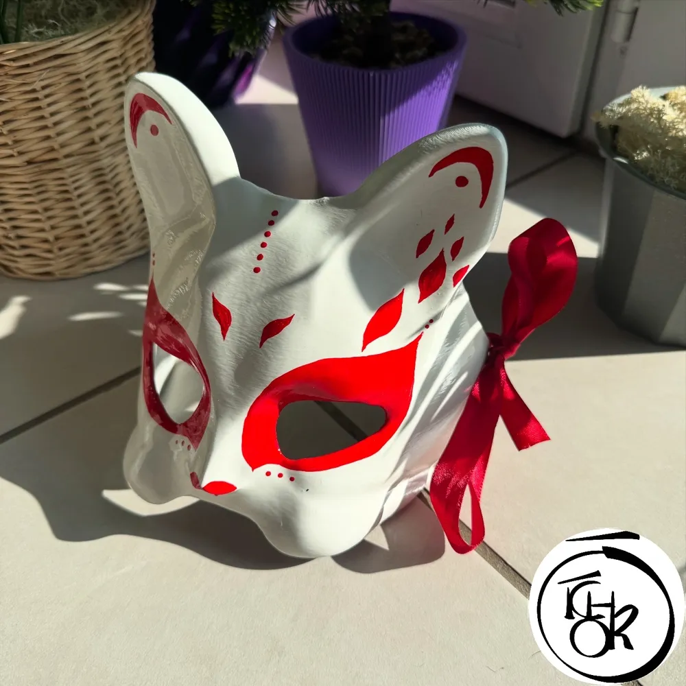 Kitsuné Mask by īchirō3D MakerWorld: Download Free 3D Models