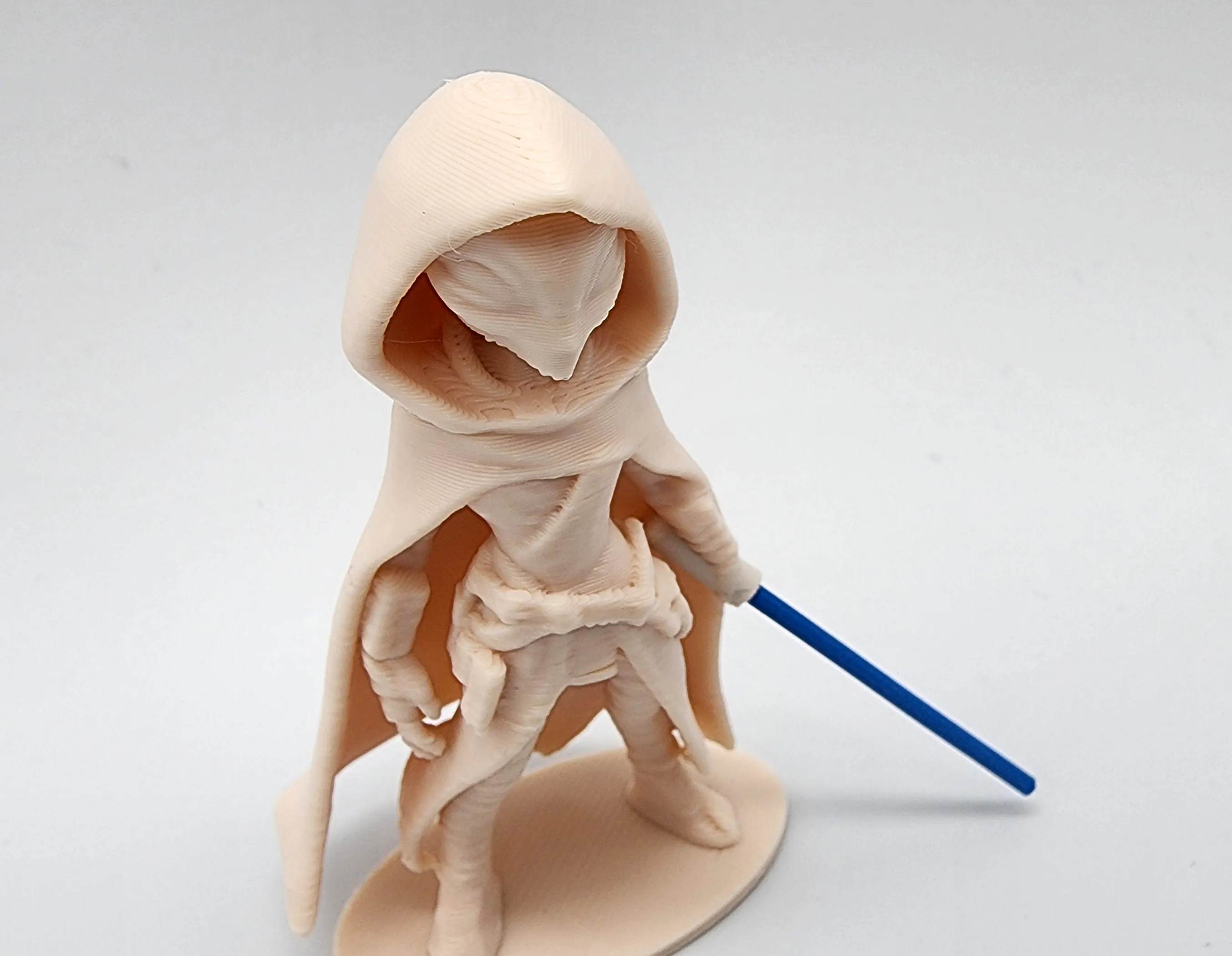 Alien Jedi Miniature w/Filament Lightsaber by Triple G ...