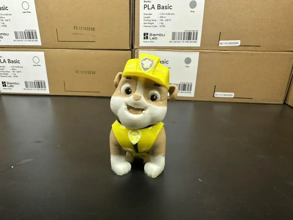 PAW Patrol - Rubble Remixed by Miao Jiabo - MakerWorld