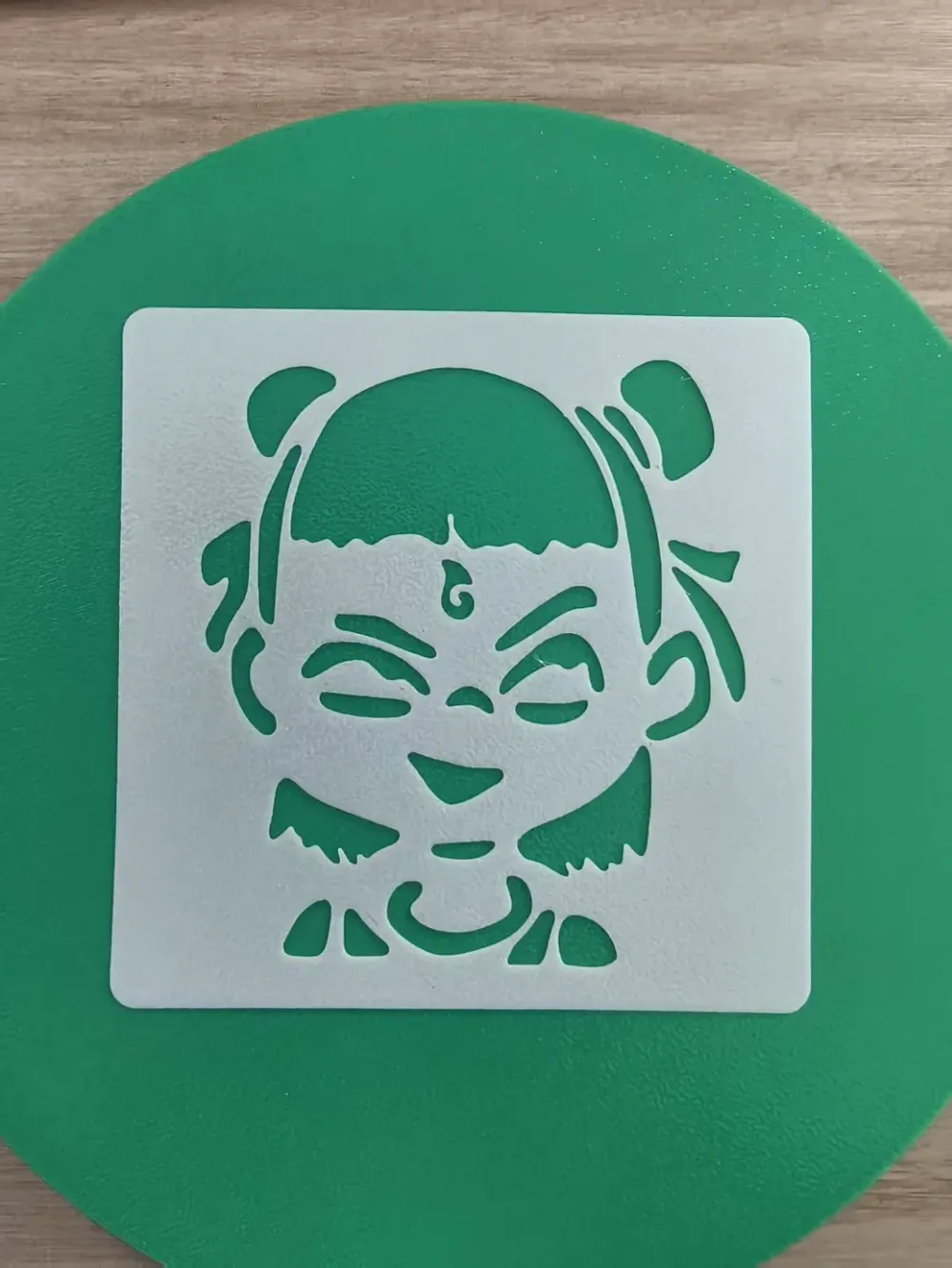 Nezha - Hand Account Hollow Carving Template by hnaylz361 - MakerWorld