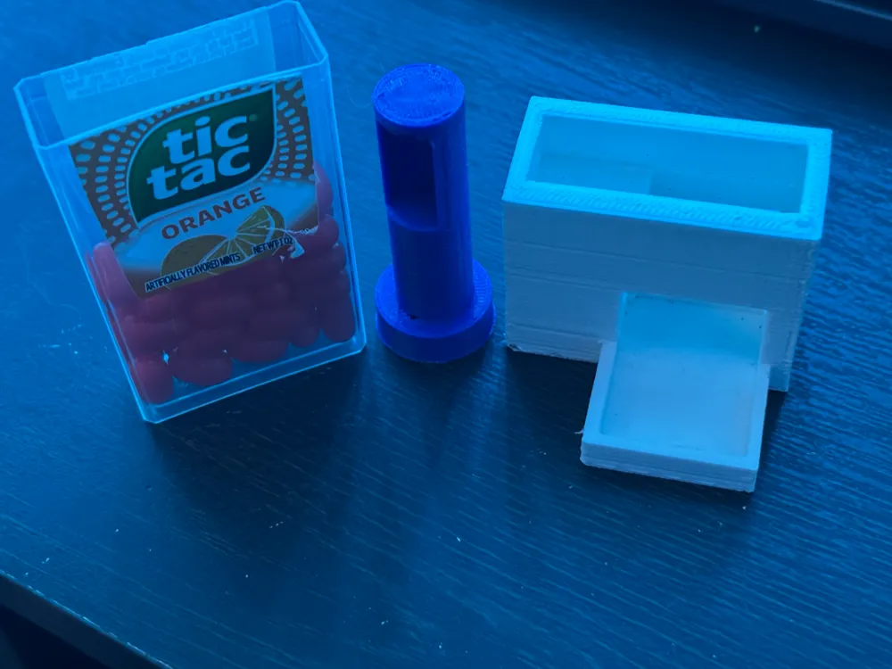 Tic-Tac dispenser by WaffleNeutron - MakerWorld