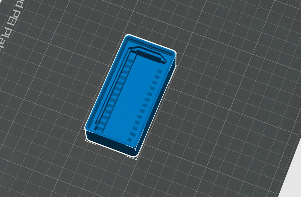 Optimized Bed Scraper Gridfinity Storage 75% Remixed by user_1745537186 ...