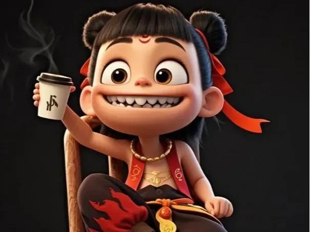 Nezha 2 - Nezha Invites You to Coffee Part Two by 代码小铺 - MakerWorld