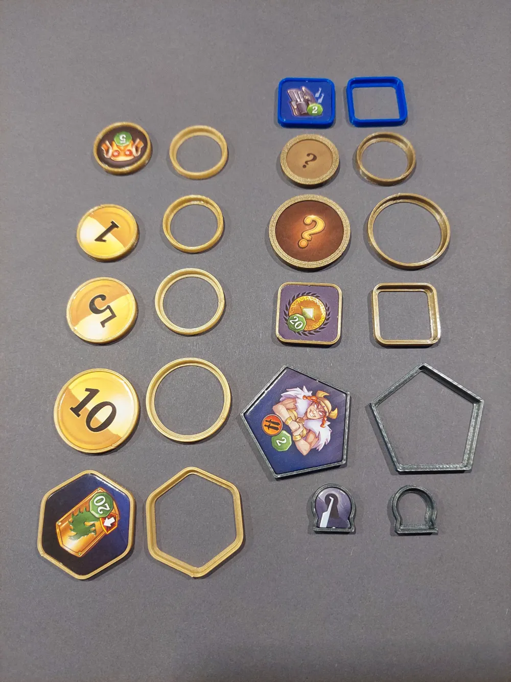 Clank! Catacombs token covers by indianin666 MakerWorld: Download Free ...