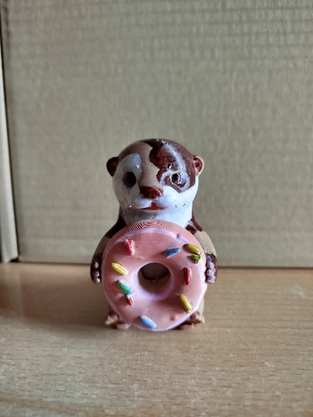 Otter the Donut by Jeryoart - MakerWorld