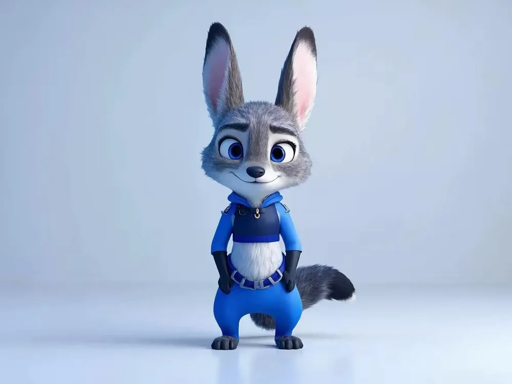 Zootopia Judy Hopps Print-in-Place by a18yuan MakerWorld: Download Free ...