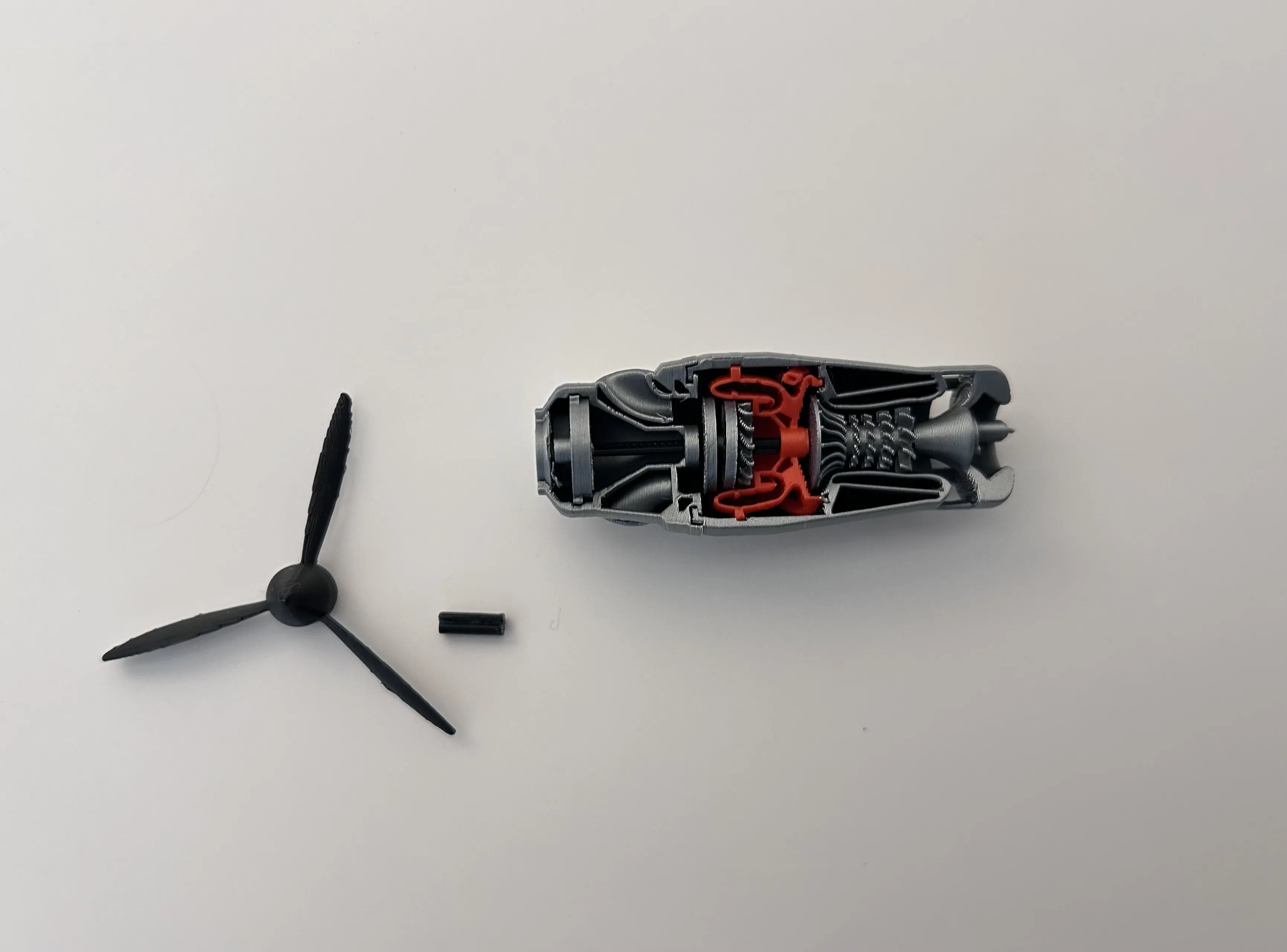 Mini TurboProp Jet Engine - Free 3D Print Model - MakerWorld
