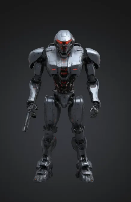 Futuristic Military Robot by 3DSUDcreation - MakerWorld