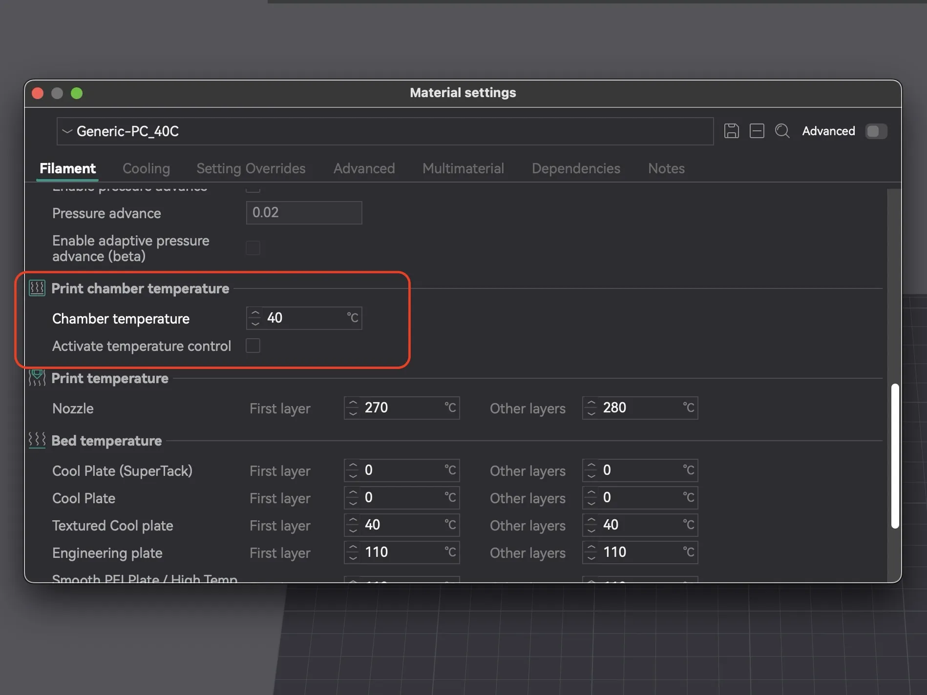 G-code for X1C chamber heating and heat soak by Kehali Woldemichael ...