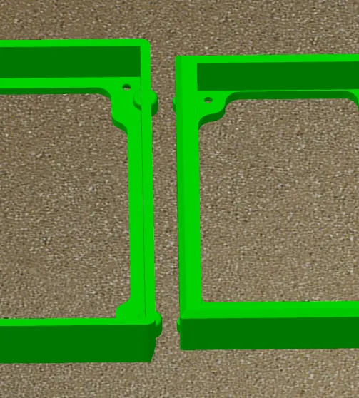 voron 2.4 / trident with clicky clacky door touchscreen mount - Free 3D ...