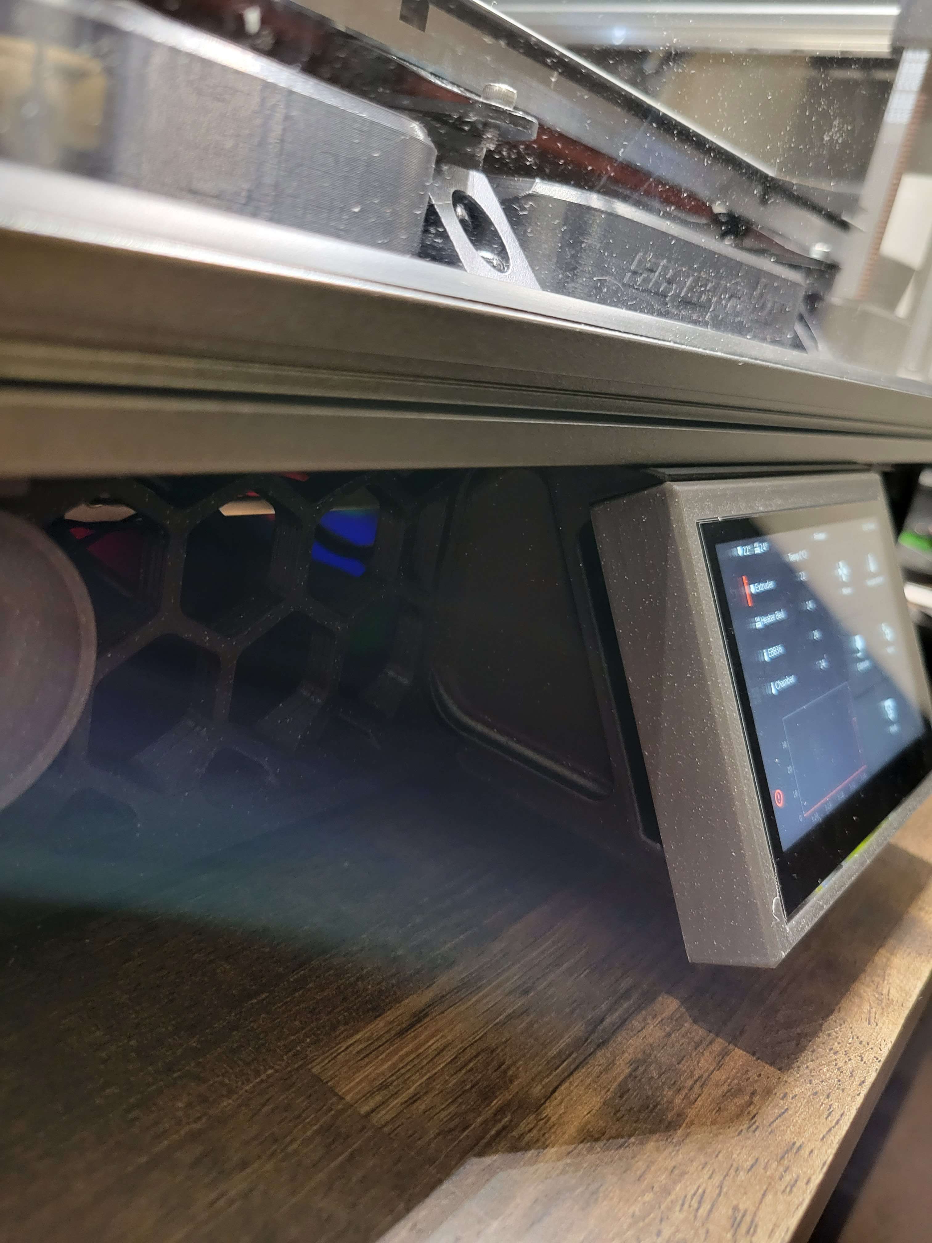 voron 2.4 / trident with clicky clacky door touchscreen mount by ...