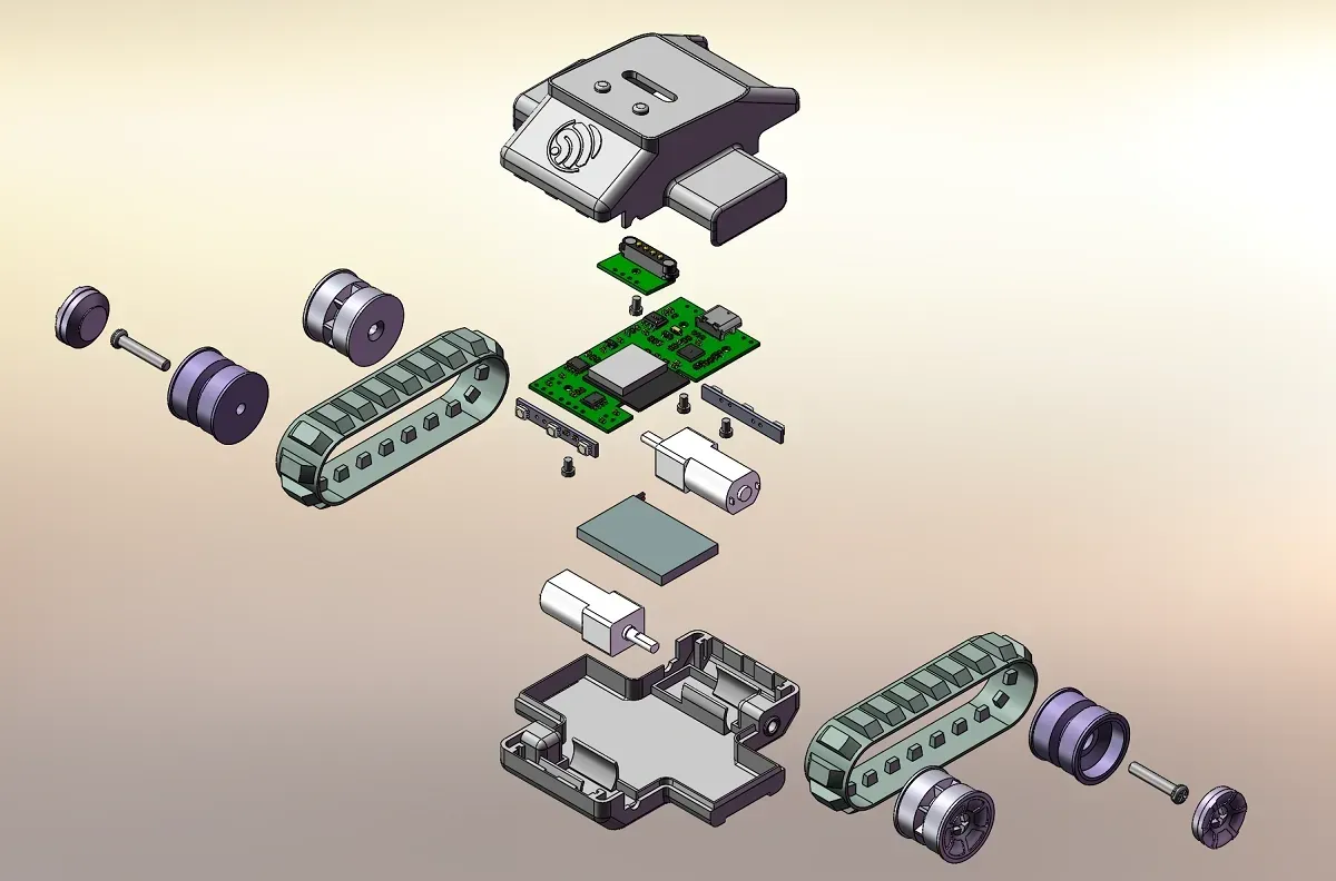 Esp Sparkbot Esp32 S3 Large Language Model Ai Desktop Robot Remixed By User 3654570478 Makerworld