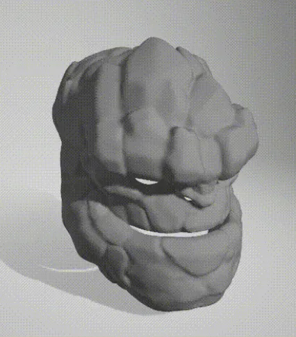 Marvel Rivals F4 The Thing Helmet Mask + Hands by 3DimensionsStuff ...