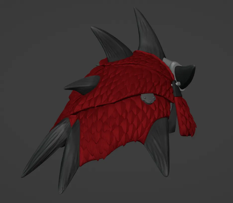 Monster Hunter - Palico Fire Dragon Helmet by 箱庭猫猫 MakerWorld: Download ...