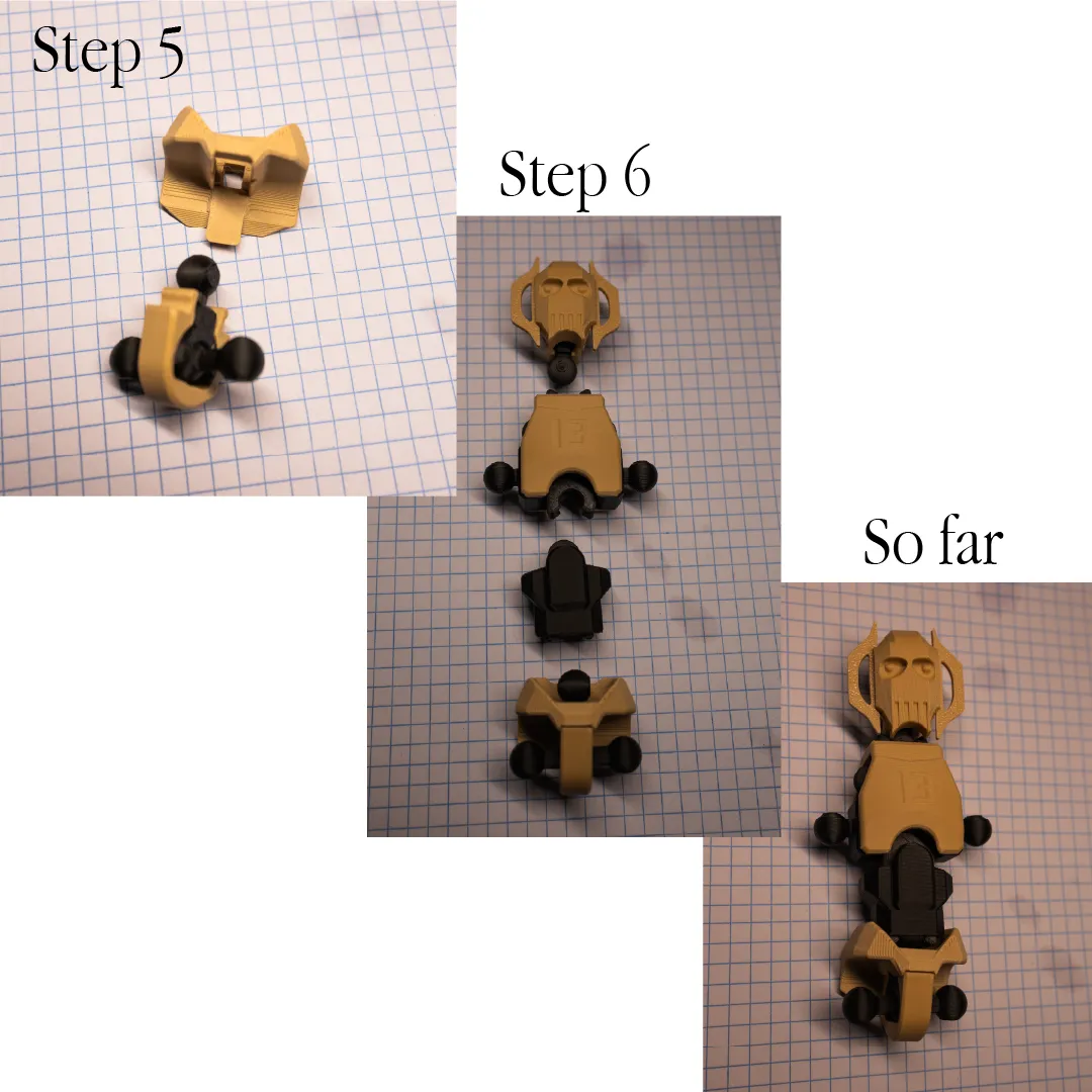 Dummy 13 - General Grevious - Free 3D Print Model - MakerWorld