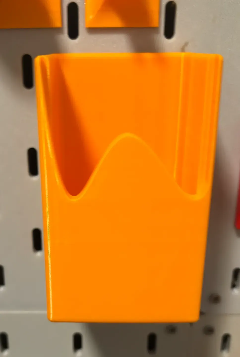 Spoon holder with drainage holes - suitable for IKEA pegboard (5mm ...