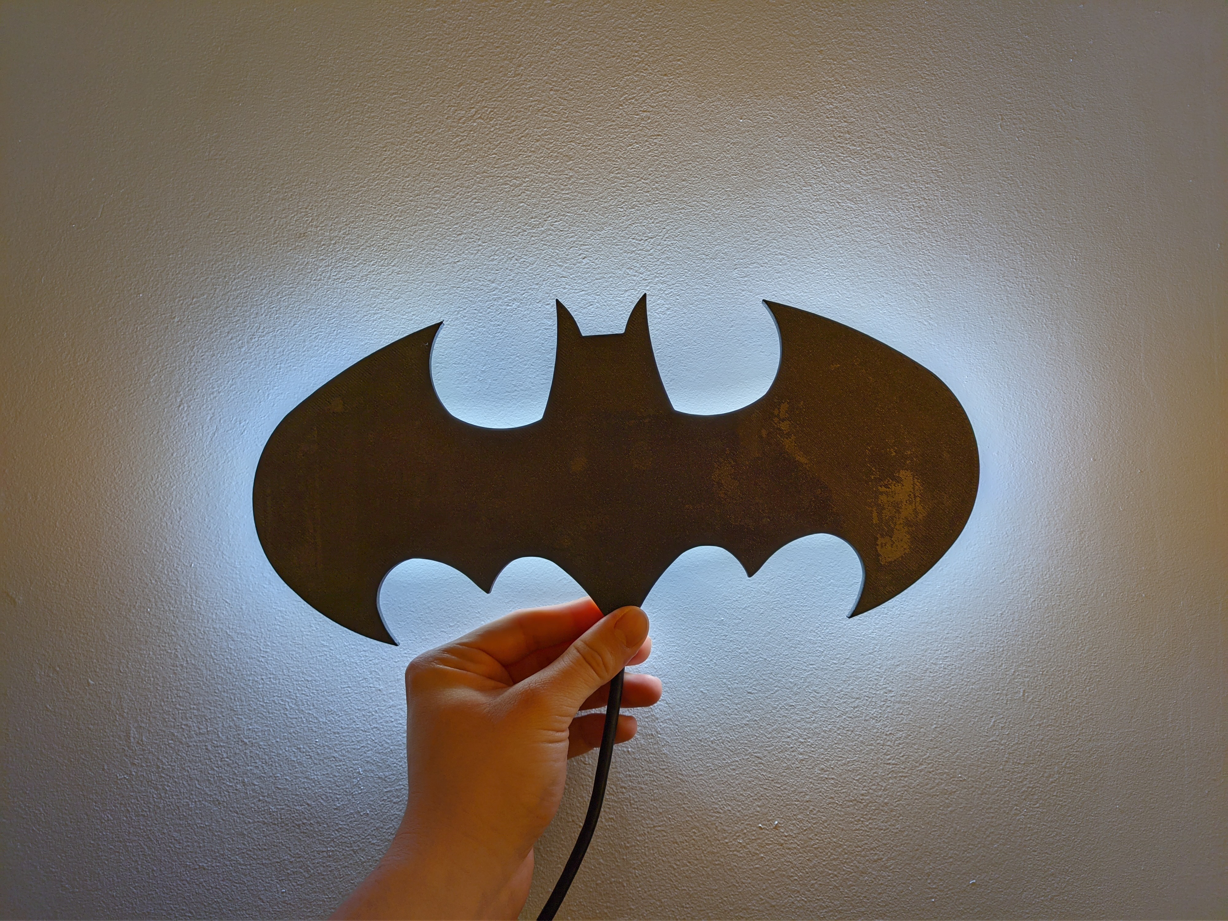 Batman Led lamp by sonicPulse MakerWorld: Download Free 3D Models