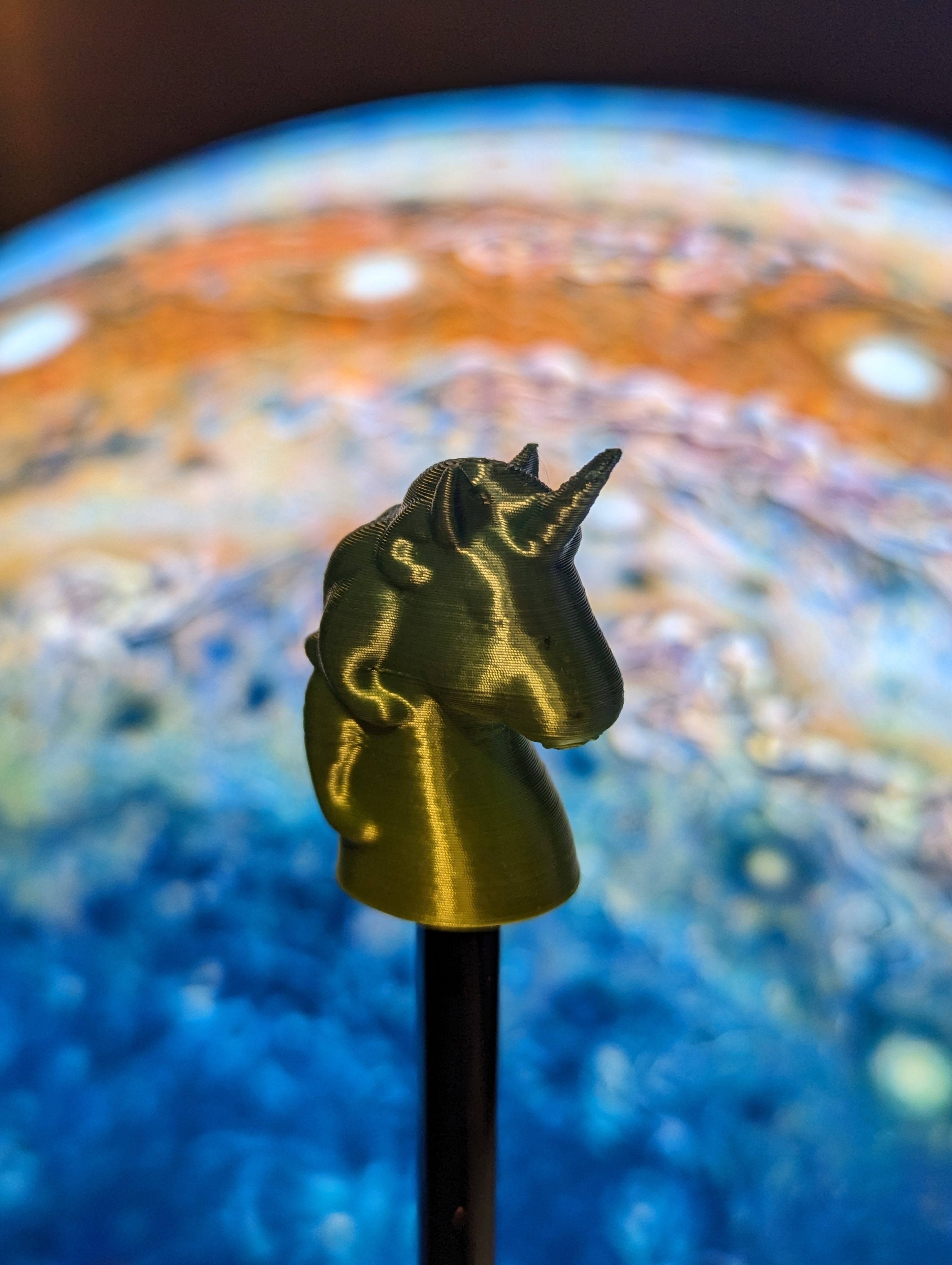 Unicorn Pen Topper by PlastiMeld MakerWorld: Download Free 3D Models
