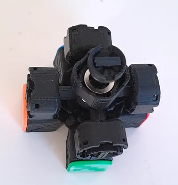 100% printed speedcube, springloaded - Free 3D Print Model - MakerWorld
