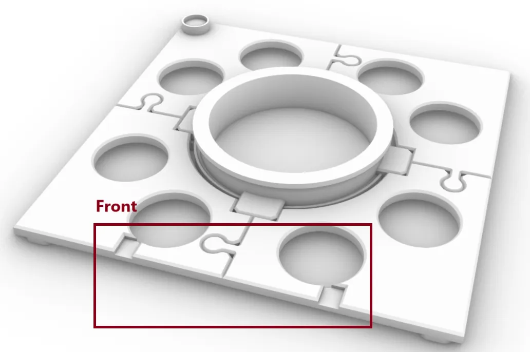 X1C, P1S Turning table by GREATESTMOON MakerWorld: Download Free 3D Models