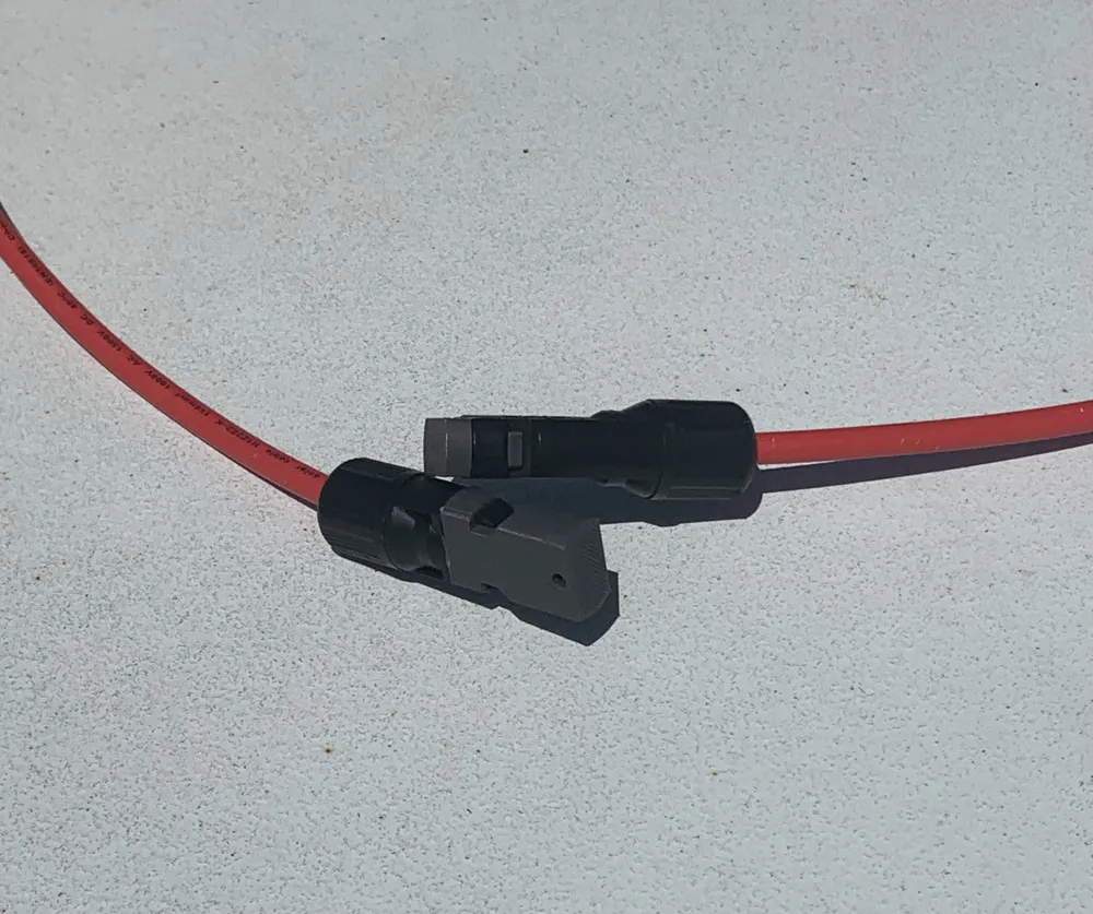 Protective Covers for MC4 Solar Panel Connectors by NeoTronX - MakerWorld