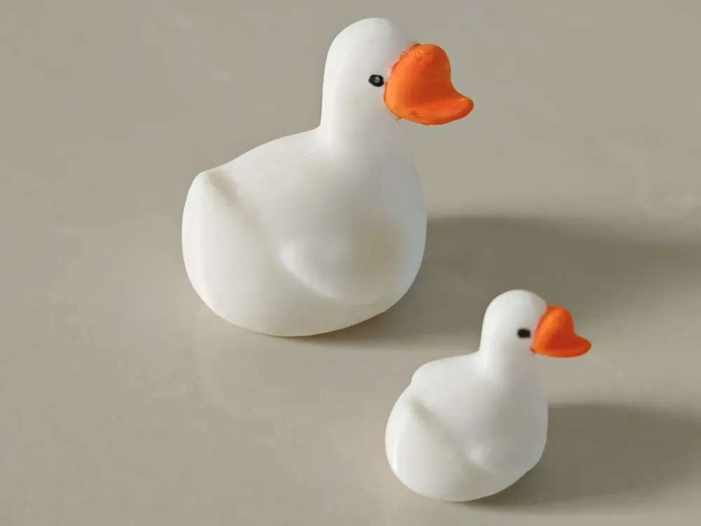 Miniature Adorable Goose Micro Cartoon Animal Toy by kucell MakerWorld ...