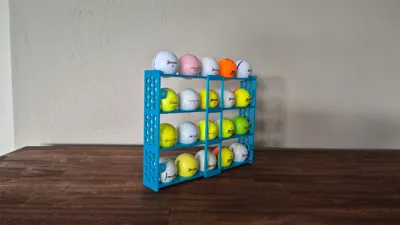Golf Ball Display Stand by Lepracaun MakerWorld: Download Free 3D Models