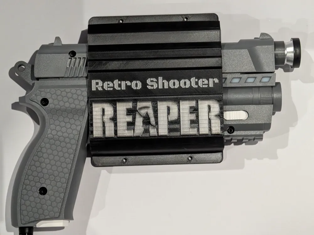 Retro Shooter RS3 Reaper Light Gun Holster by YetAnotherPrintShop ...