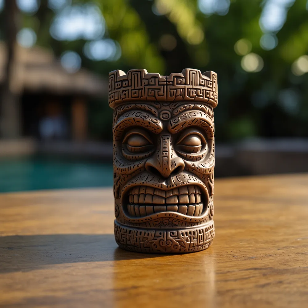 Fun Tiki Statue - Paint Your Own by Extrude Dude ⭐⭐⭐⭐⭐ MakerWorld ...