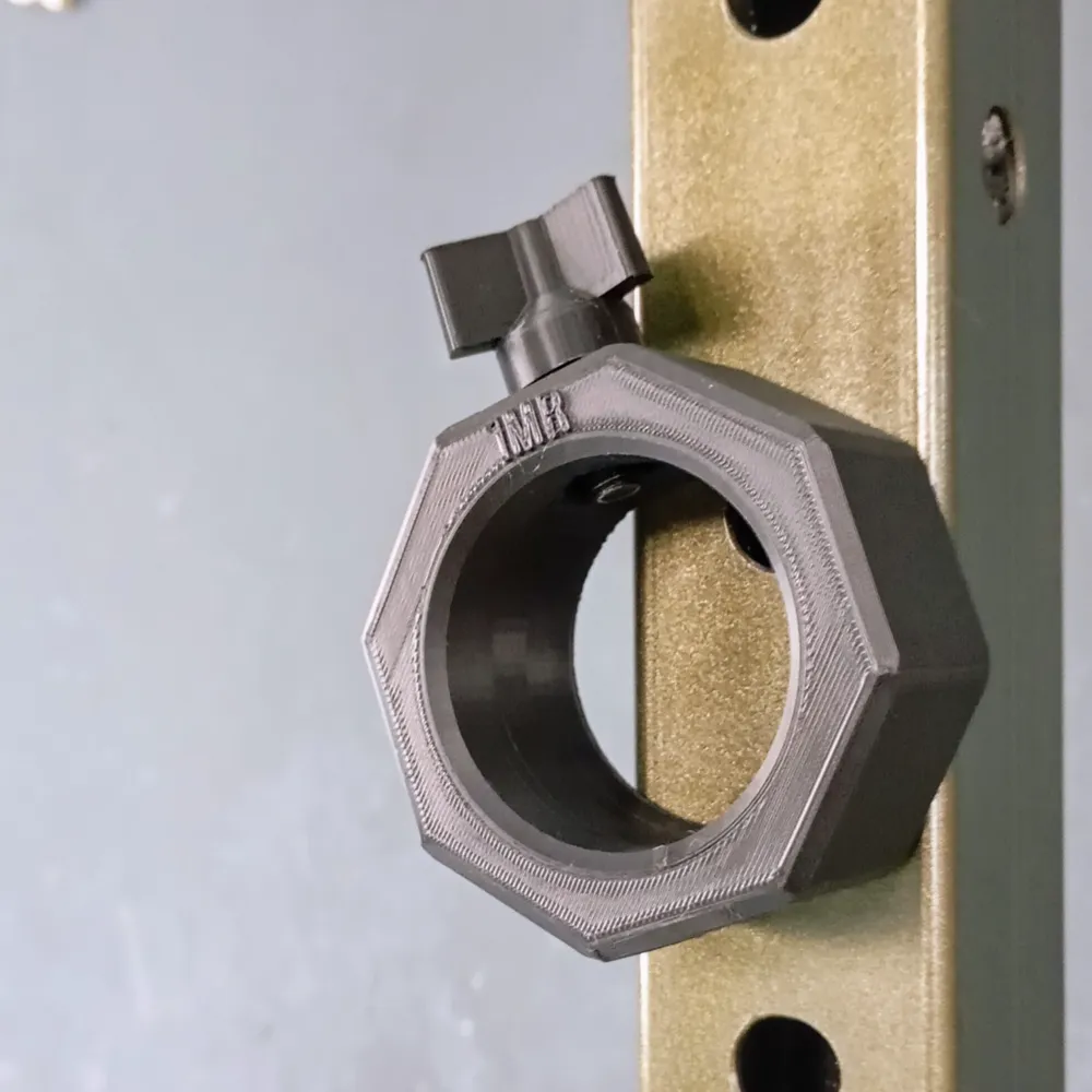Barbell Collar Olympic or Any bar around 48-51mm - Free 3D Print Model ...