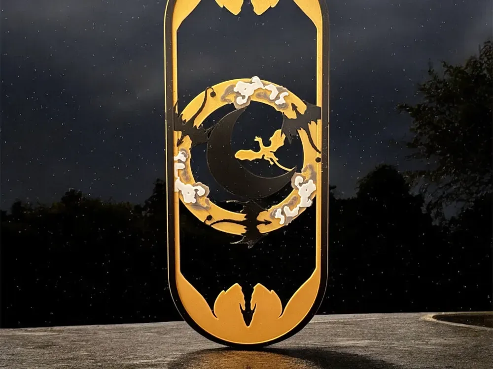 Fourth Wing Flying High Bookmark - Free 3D Print Model - MakerWorld