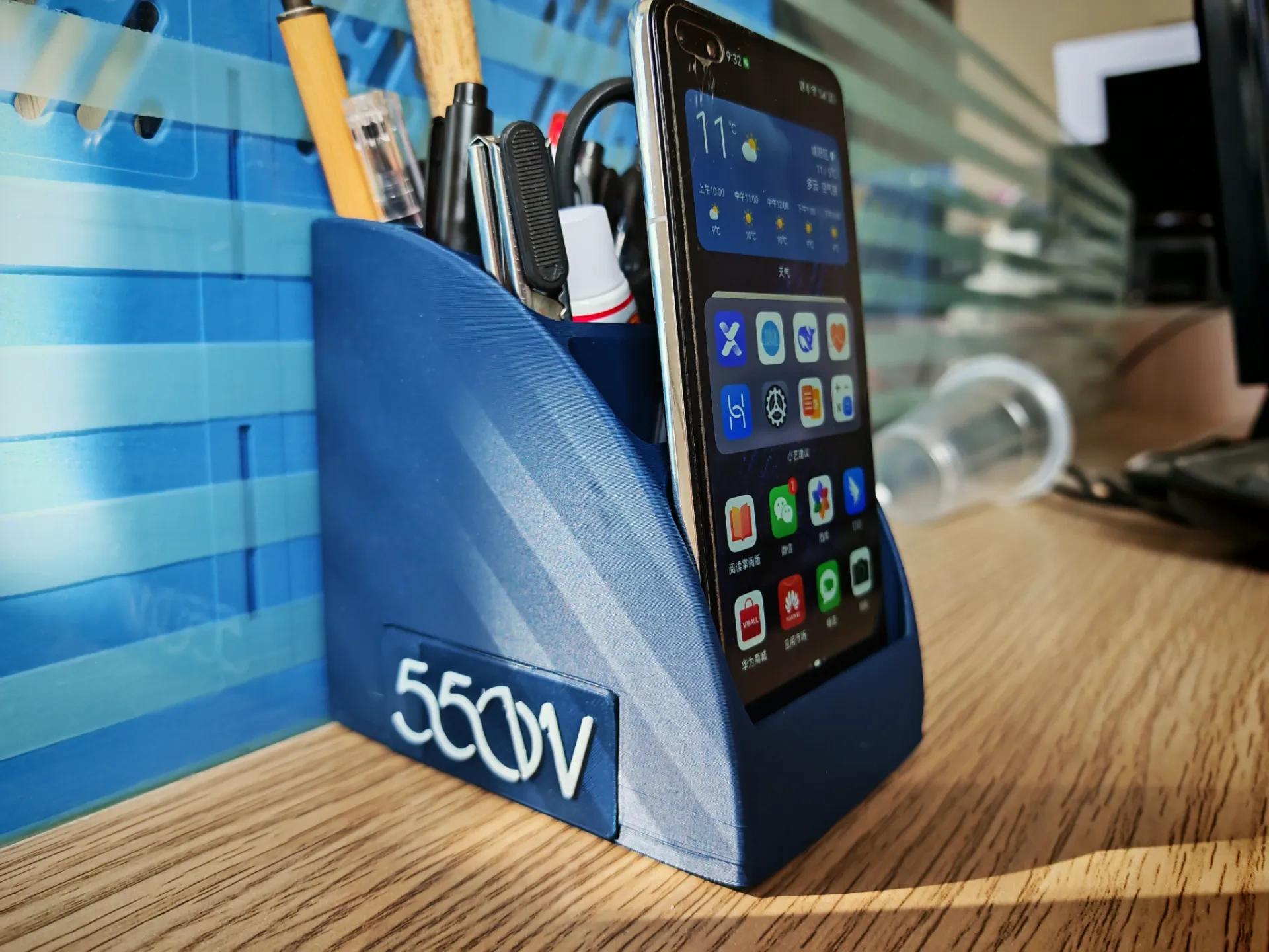 Pen holder + mobile phone stand by user_2024628760 - MakerWorld
