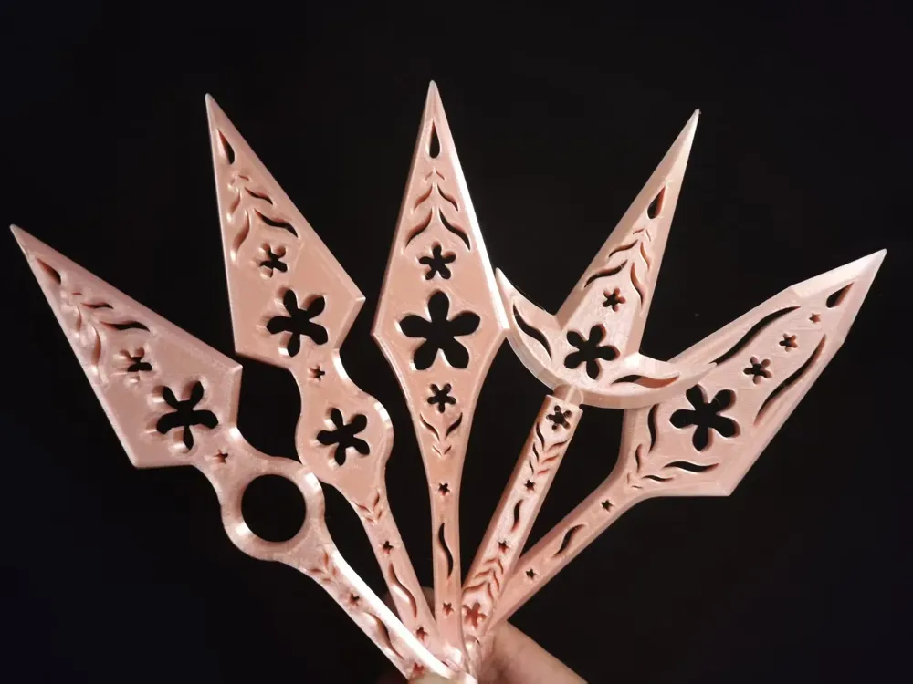 Macho Weapon Series: Sakura Kunai No. 1 Flying Raijin Ninja Dart by ...