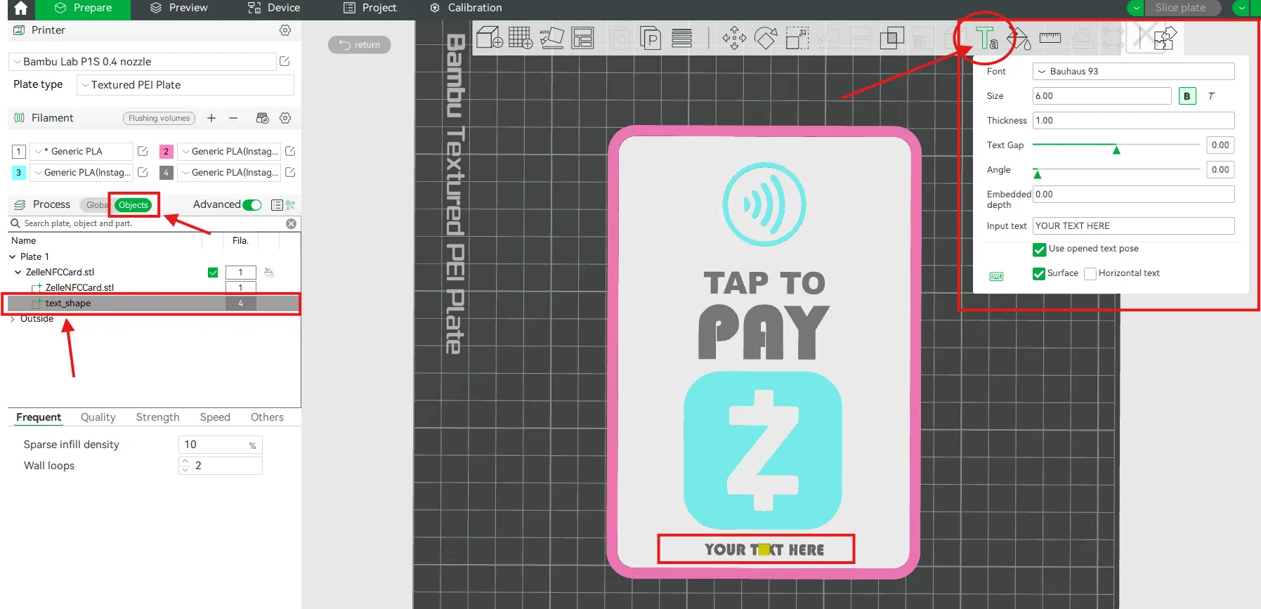 NFC Tap-to-Follow 3D Display Stands for Business - Free 3D Print Model ...
