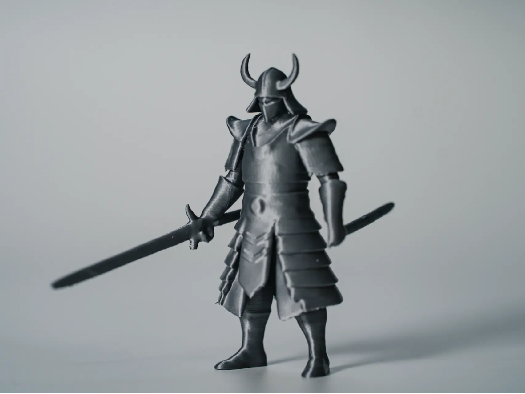 Japanese Samurai by AtamiSquareMakerWorld: Download Free 3D Models