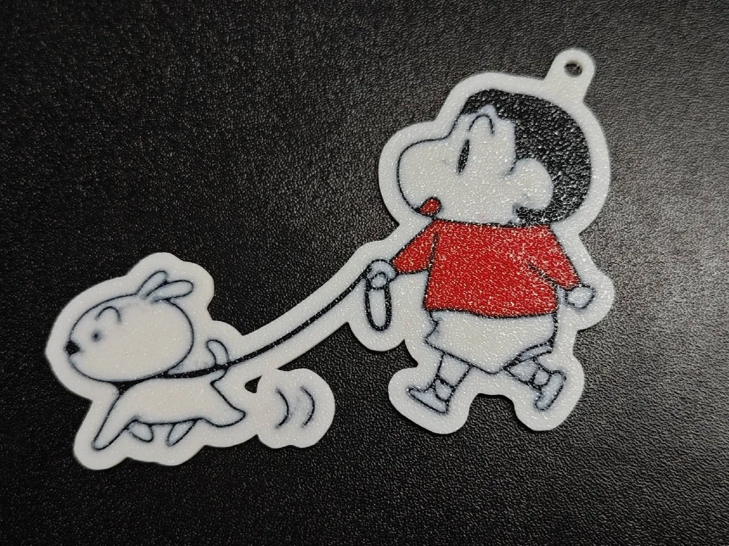 Shin and Shiro Keychains by 玩转智能 MakerWorld: Download Free 3D Models