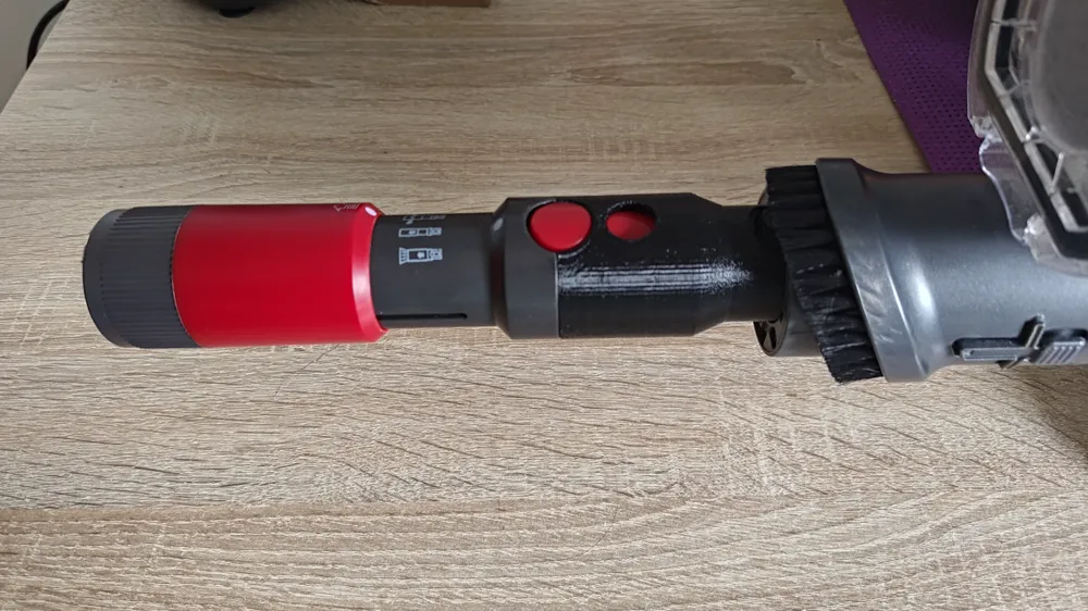 Laresar Dyson adapter - Free 3D Print Model - MakerWorld