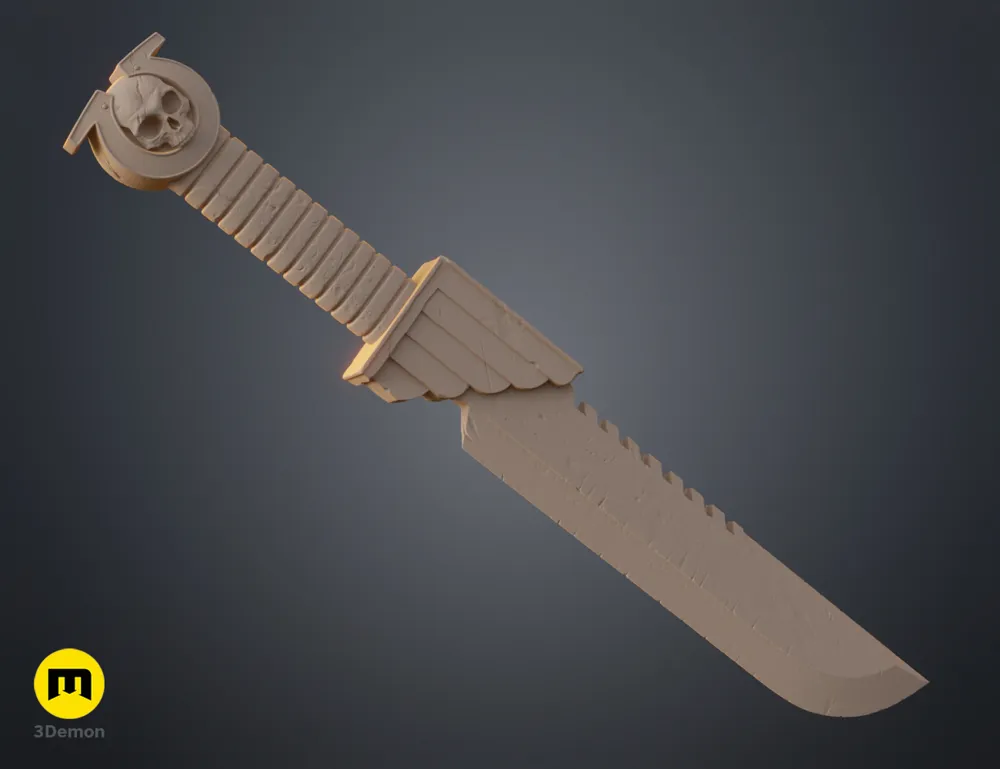 Titus Combat Knife - Secret Level by 3Demon MakerWorld: Download Free ...