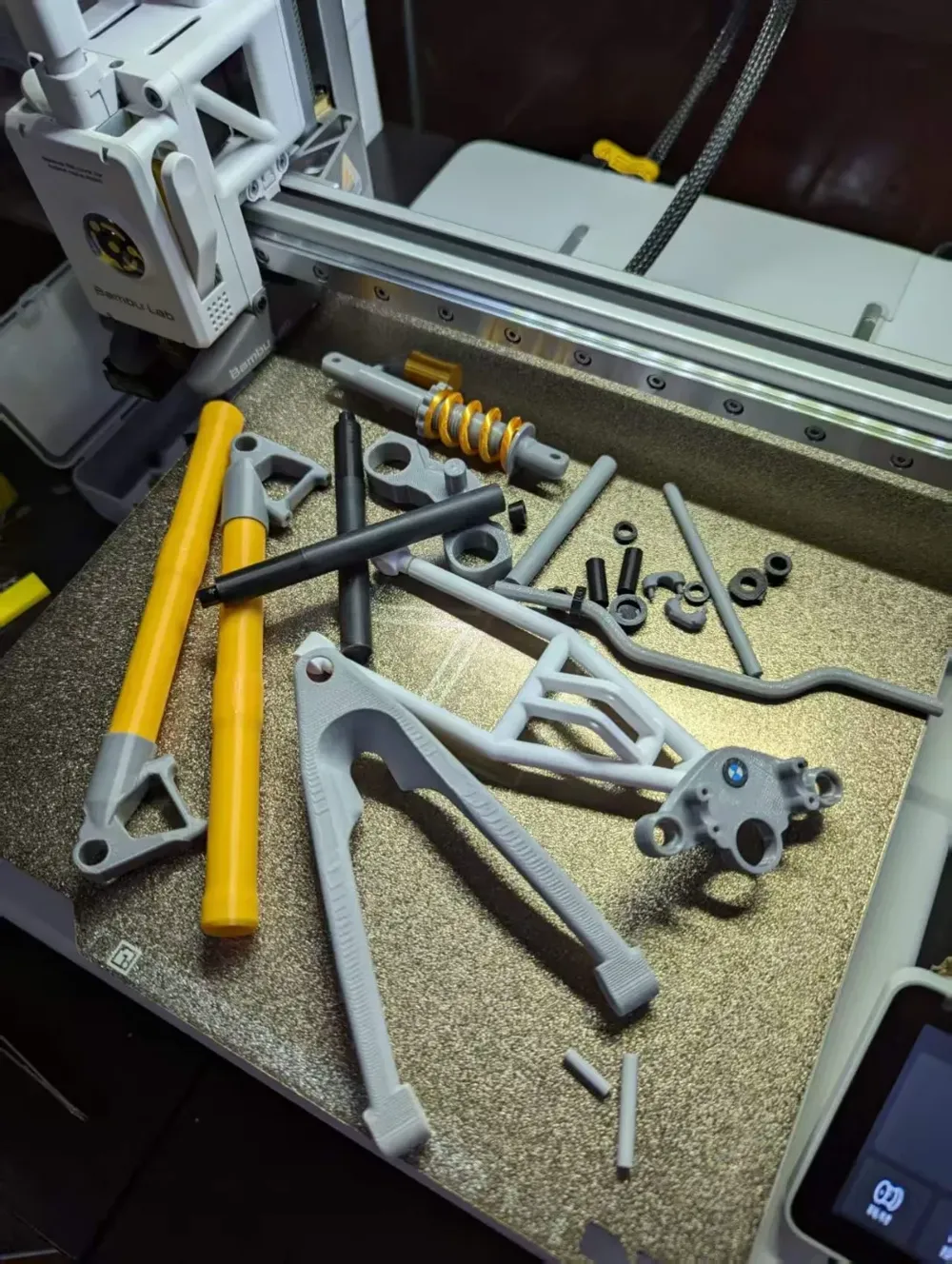 BMW Telelever Front Suspension Model by Thomas MakerWorld: Download ...