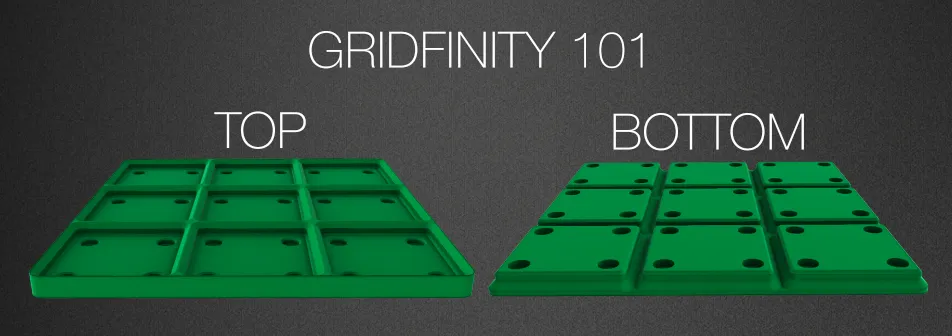 Rugged Screw Unit - Gridfinity Hardware Storage - Free 3D Print Model ...