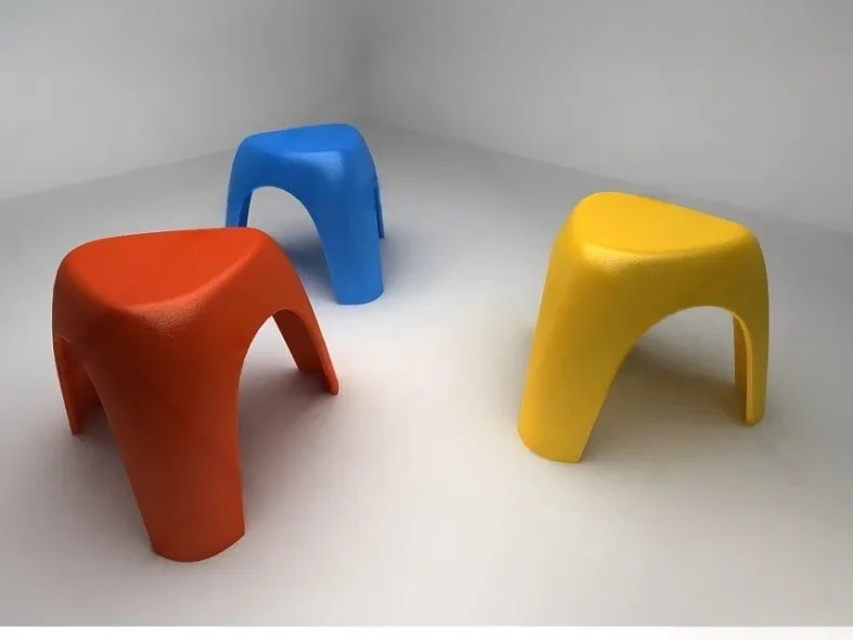 Guangdong Province Stool - Triangular Low Stool 【Nine Heavens Thunder ...