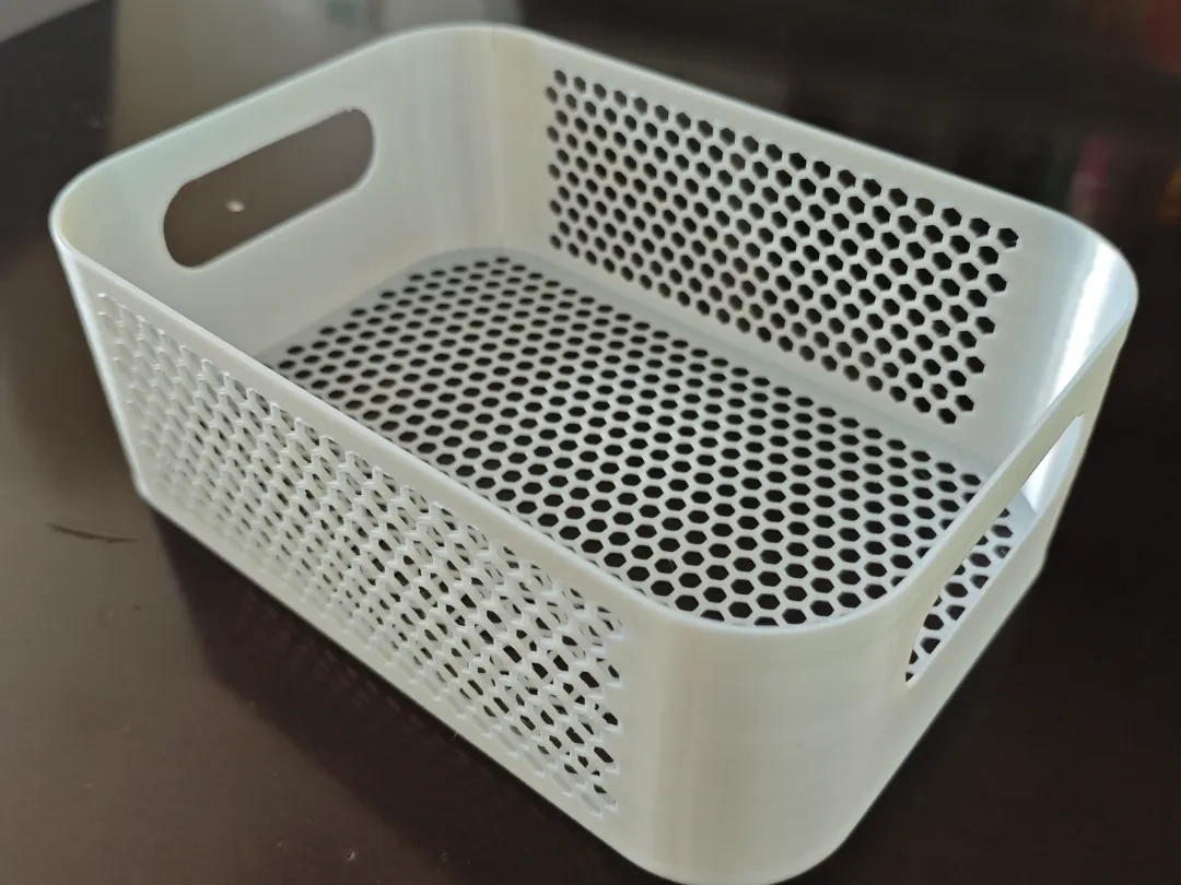 250x160x100 Hollowed-out Space Saving Honeycomb Desktop Storage Box ...