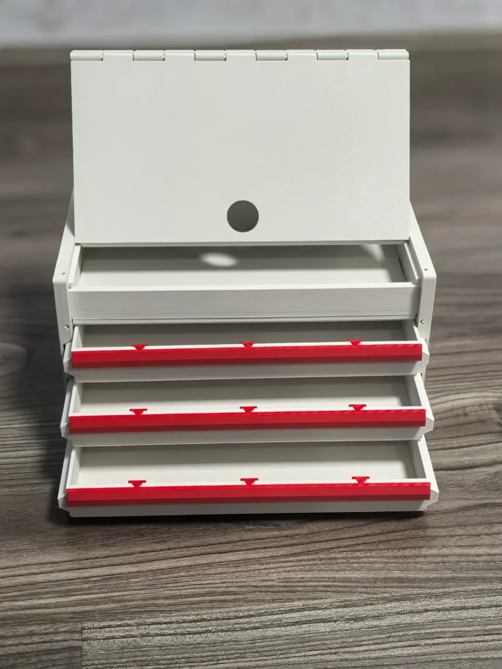 4-Layer Sliding Storage Box - Free 3D Print Model - MakerWorld