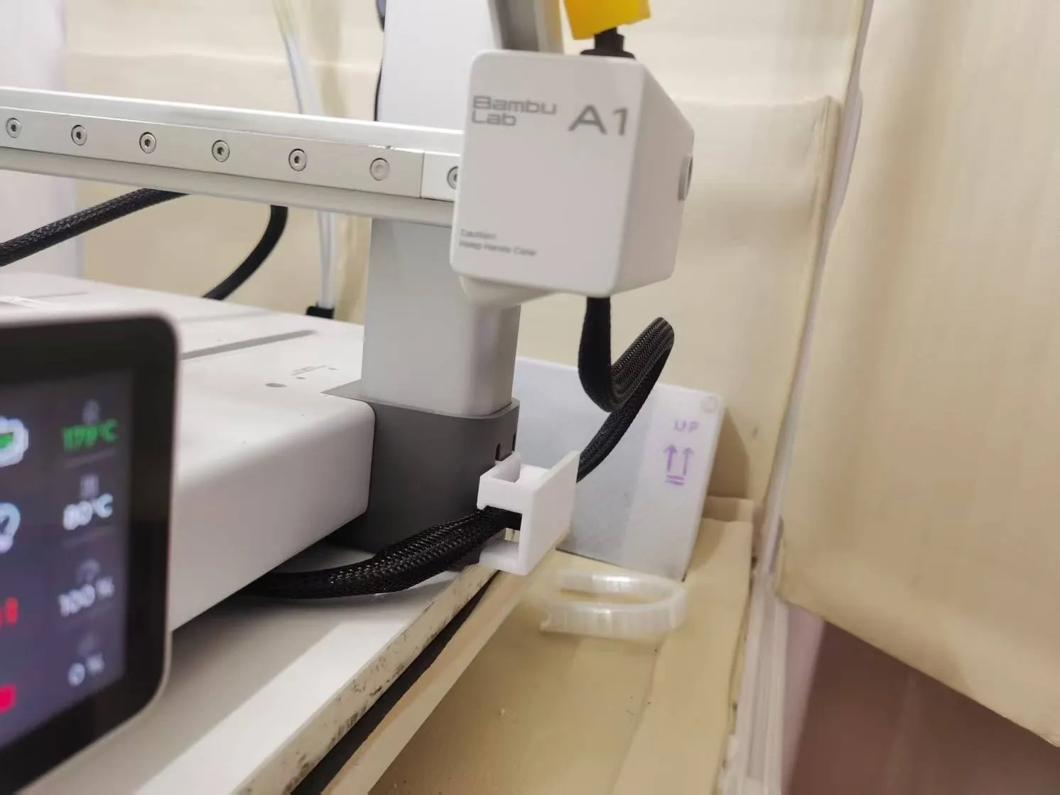 A1 side cable guide accessory, Z-axis cable guide accessory Remixed by ...